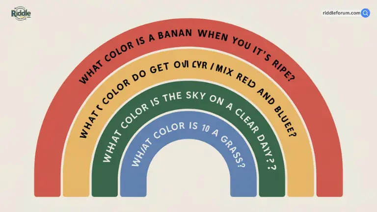 120 Riddles About Colors That Will Test Your Brain Power!