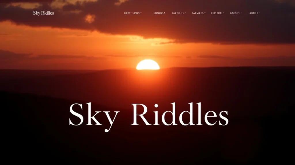 120 Mind-Blowing Sky Riddles That Will Challenge Your IQ